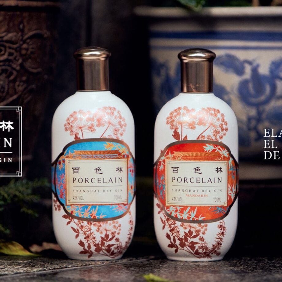 Gin Porcelain Shanghai Dry Mandarin 700ml | Whiskypedia