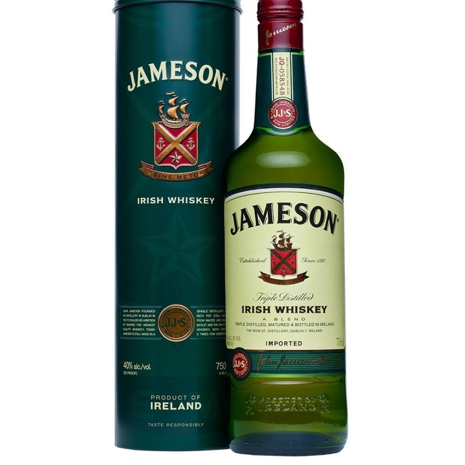 Jameson con estuche Lata 750ml | Whiskypedia
