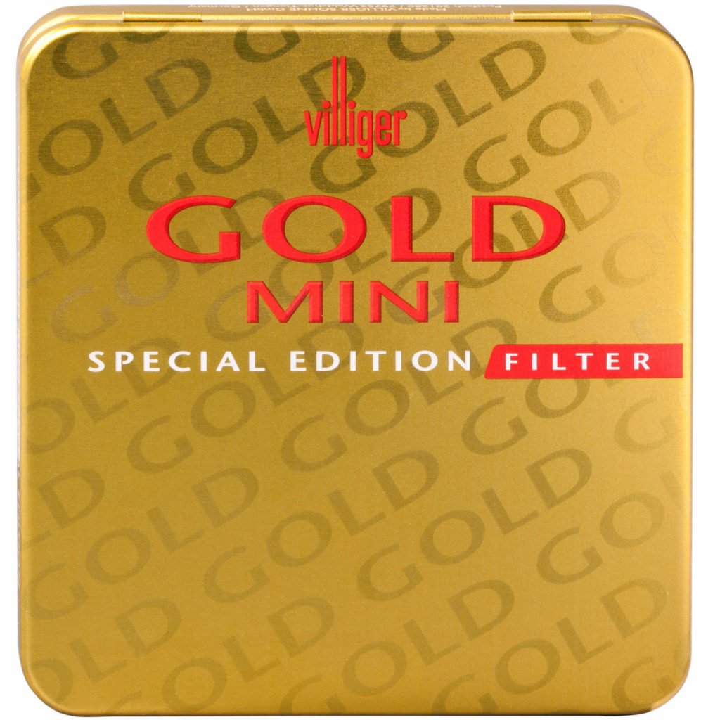 Villiger GOLD MINI FILTER x 20 en lata | Whiskypedia