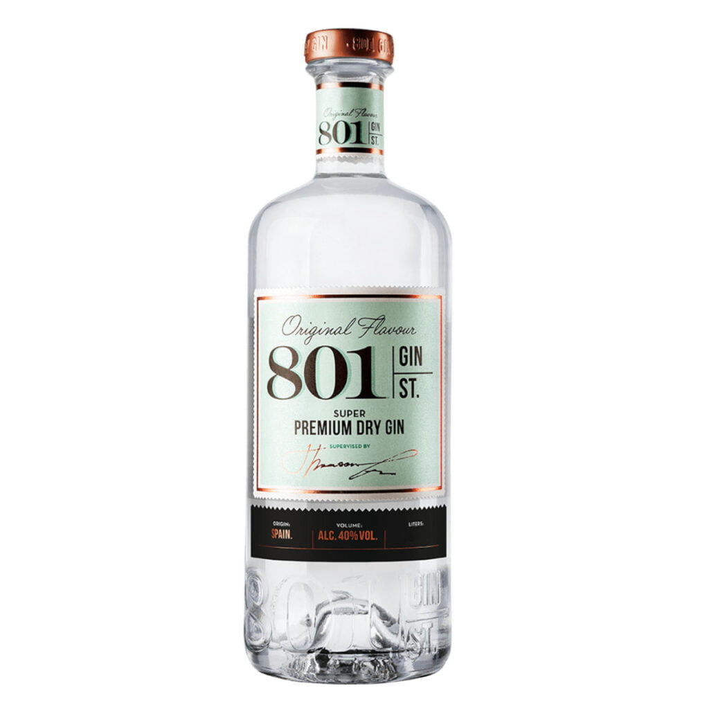 Gin 801 Premium Dry 750ml | Whiskypedia