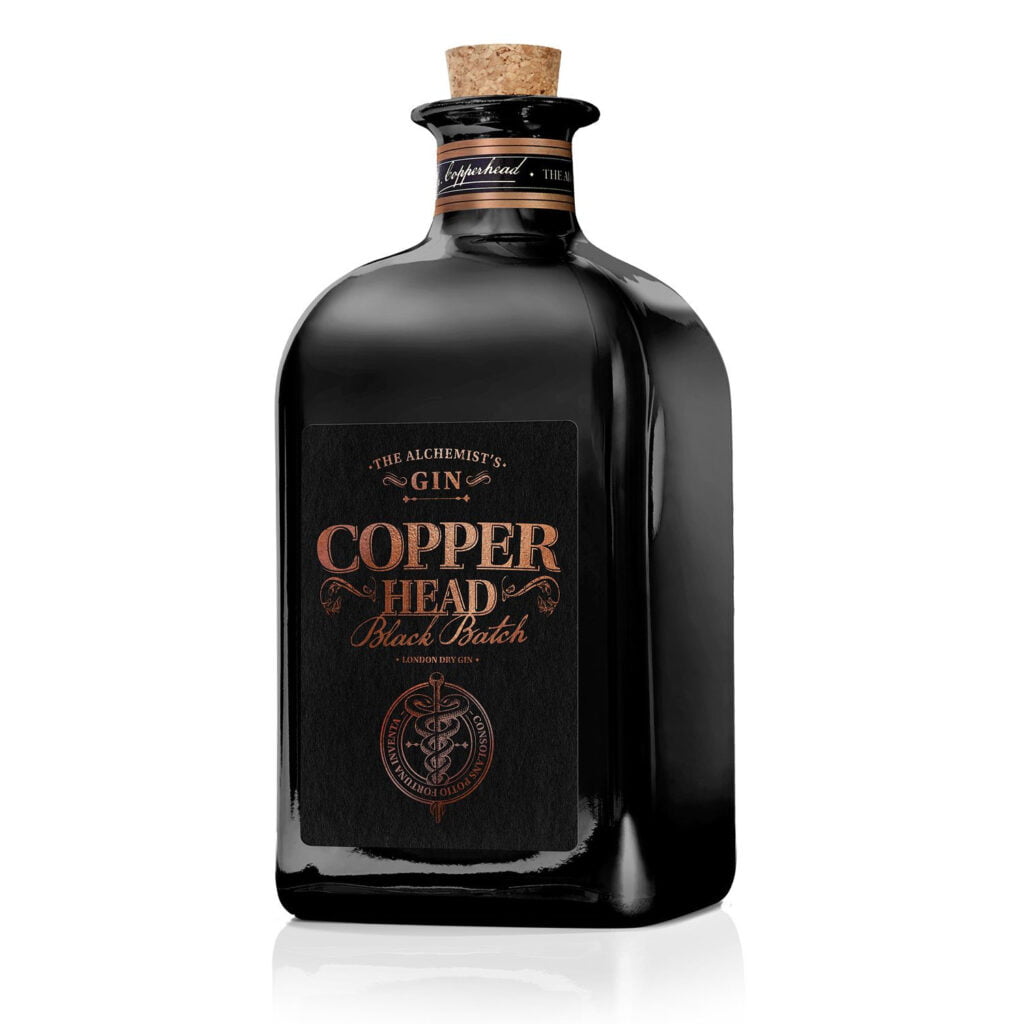 GIN COPPERHEAD BLACK BATCH 500ML | Whiskypedia