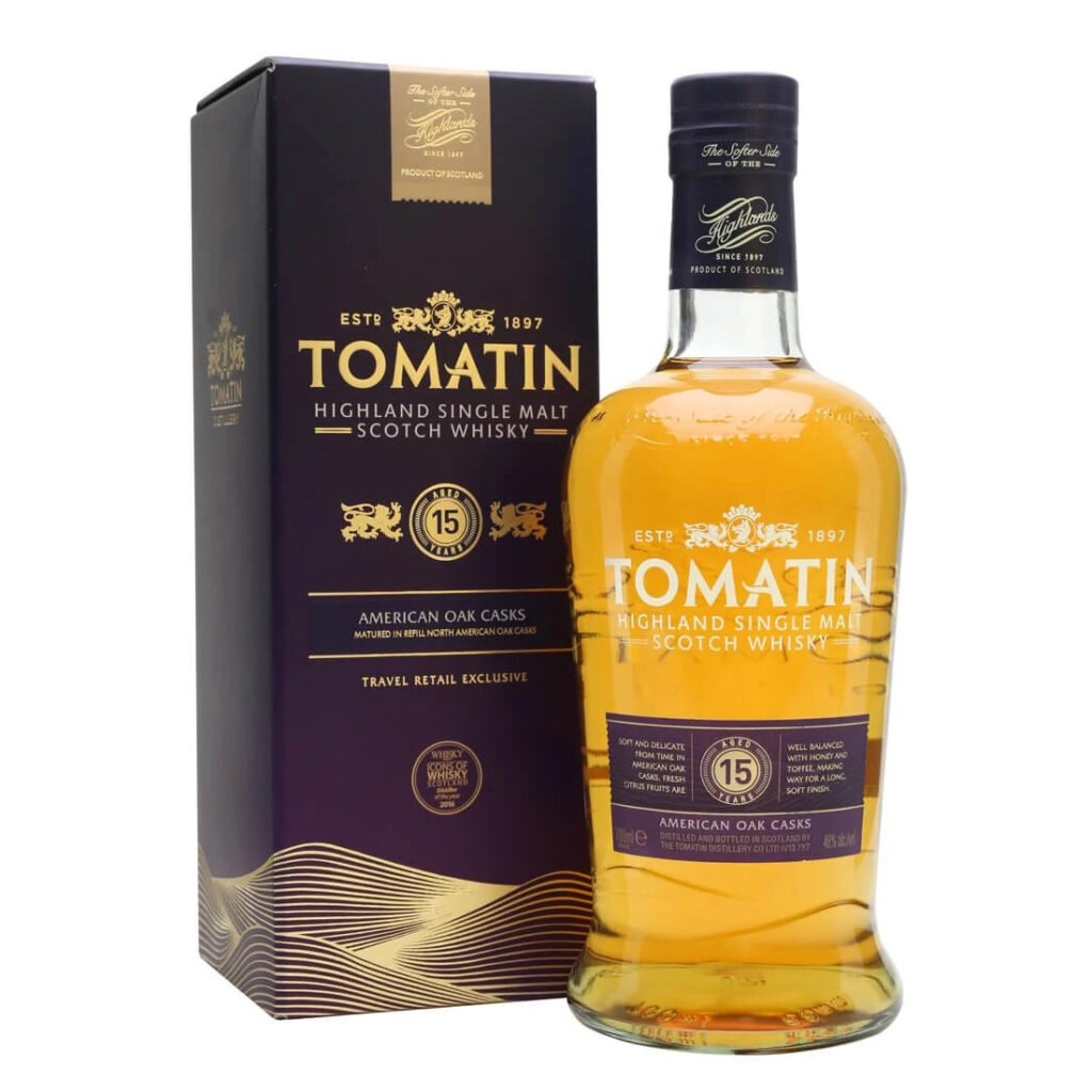 Tomatin 15 años 700ml | Whiskypedia