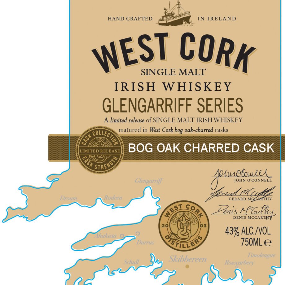 WEST CORK SERIES GLENGARRIF BOG OAK 700ml | Whiskypedia