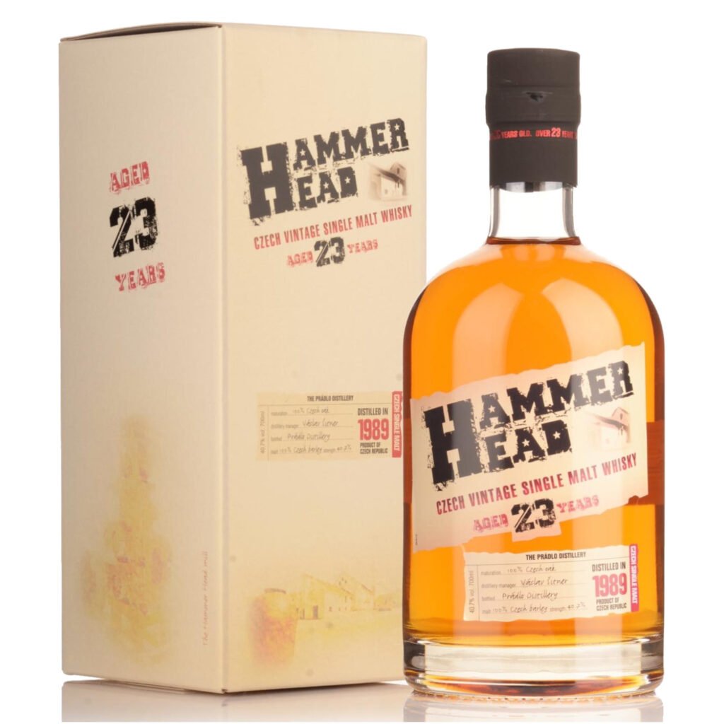 Hammer Head czech vintage single malt 23 años 700ml | Whiskypedia
