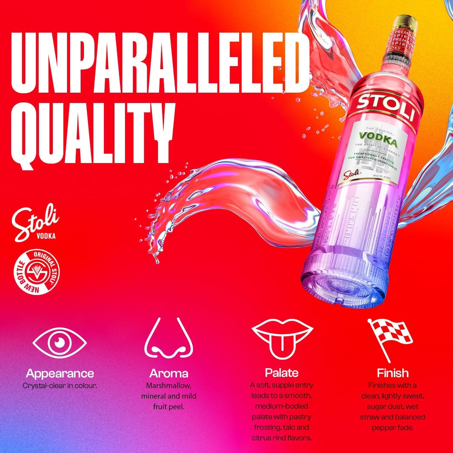 Vodka Stoli 1000ml | Whiskypedia