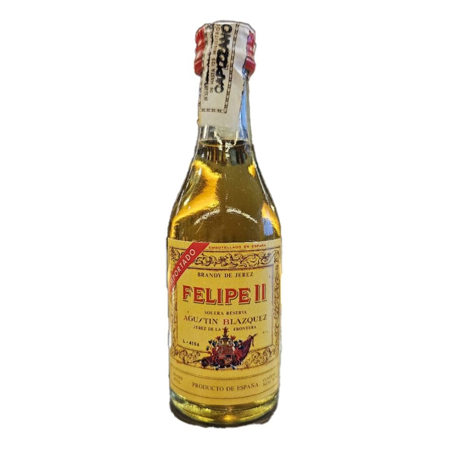 Brandy Felipe II 50ml | Whiskypedia