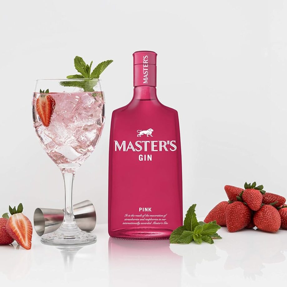 GIN MASTER´s PINK 700ml | Whiskypedia