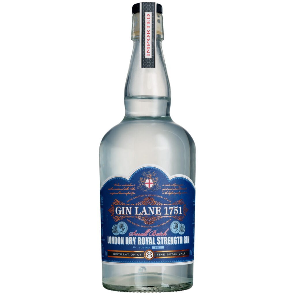 Lane 1751 London Dry Royal Strength gin 700ml | Whiskypedia