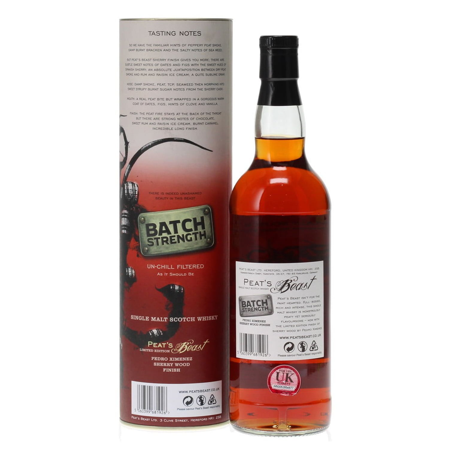 Peat’s Beast Batch Strength Single Malt 700ml | Whiskypedia