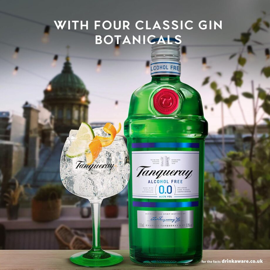 Tanqueray Alcohol Free 0.0 700ml | Whiskypedia