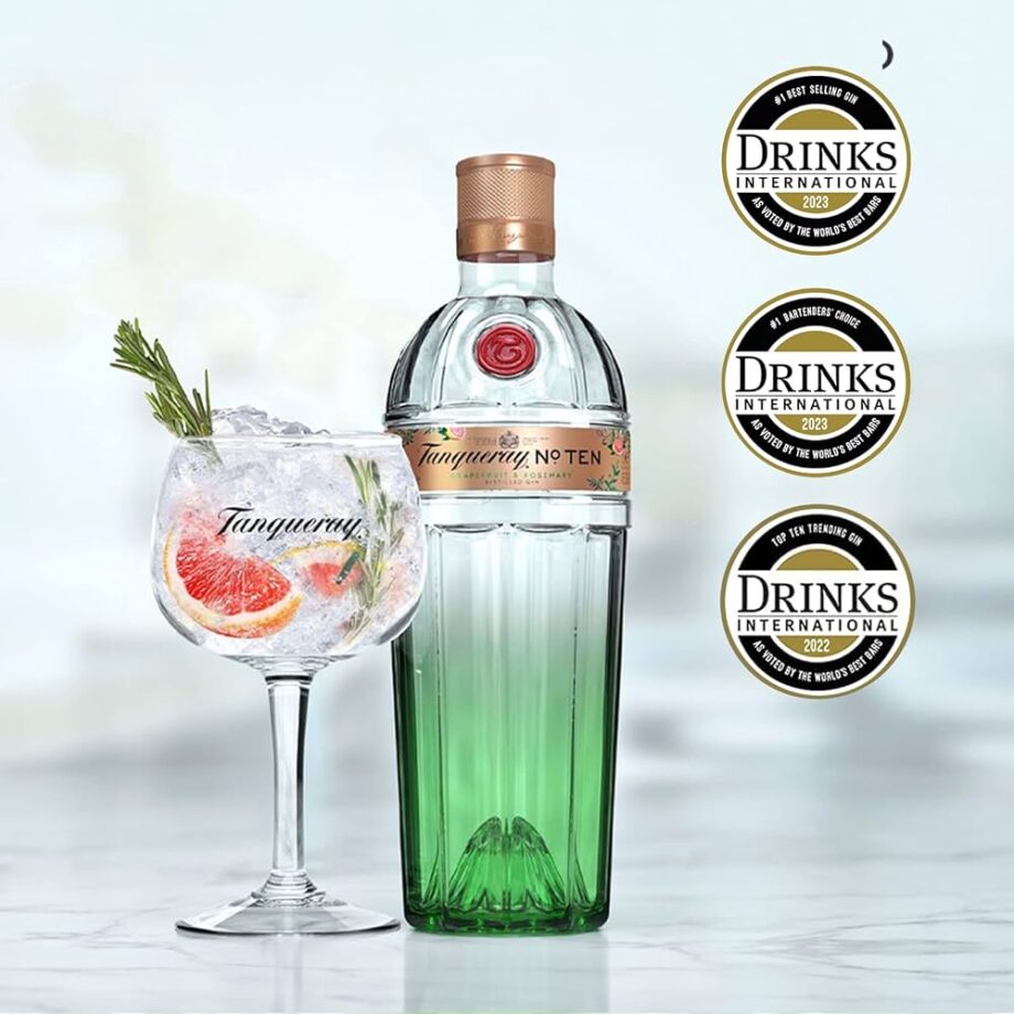 Tanqueray Ten Grapefruit & Rosemary 1000ml | Whiskypedia