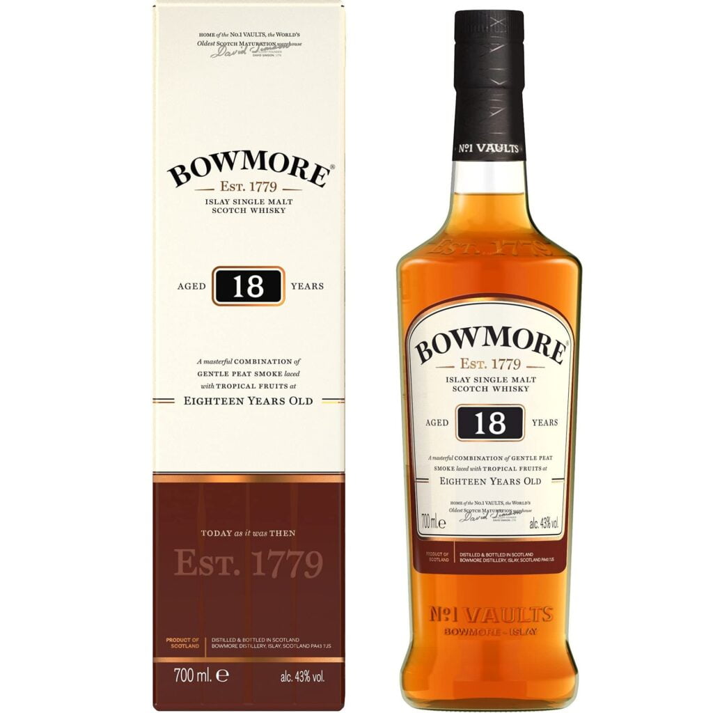 Bowmore 18 años 700ml | Whiskypedia