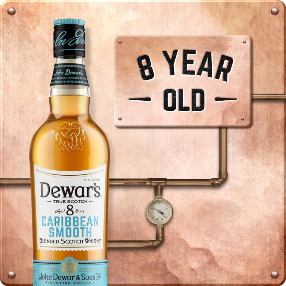 Dewars 8 años Caribbean Smooth 750ml | Whiskypedia