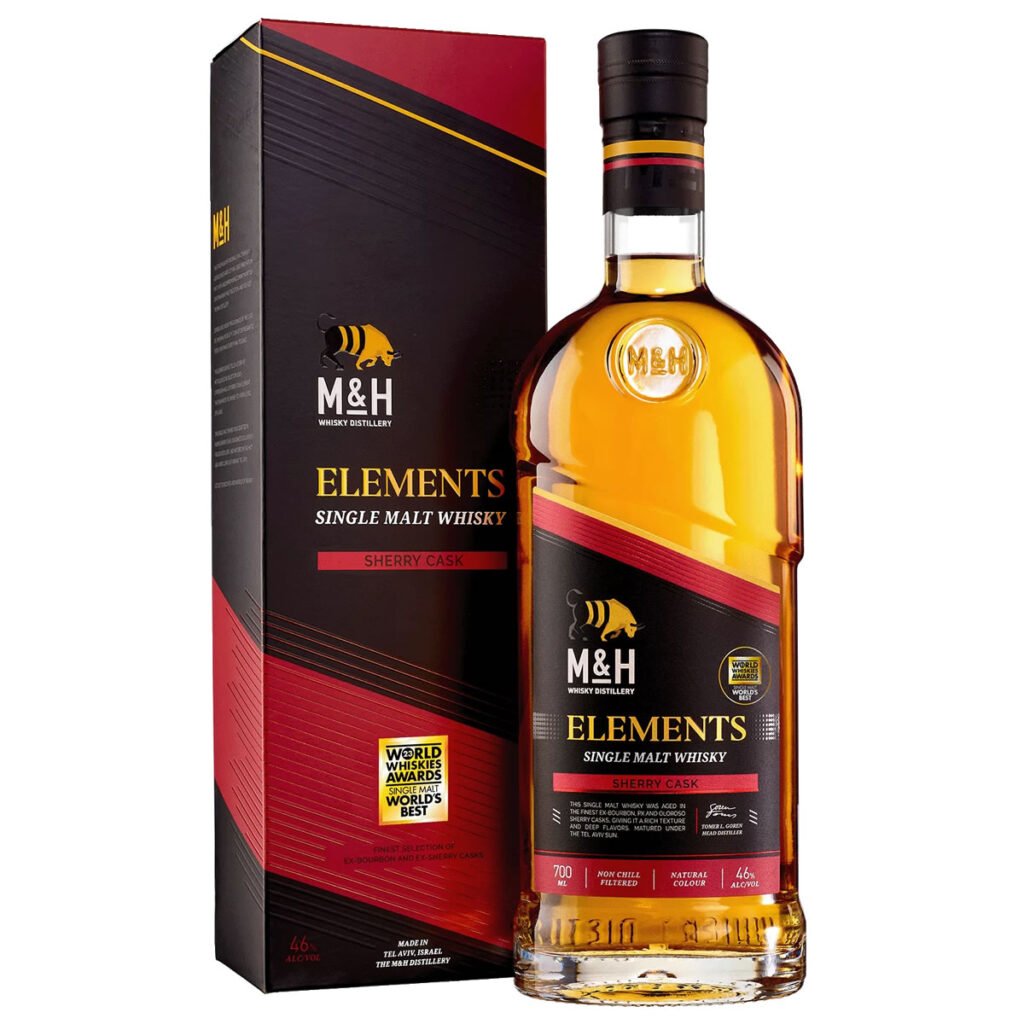 M&H ELEMENTS SHERRY CASK 700ml | Whiskypedia