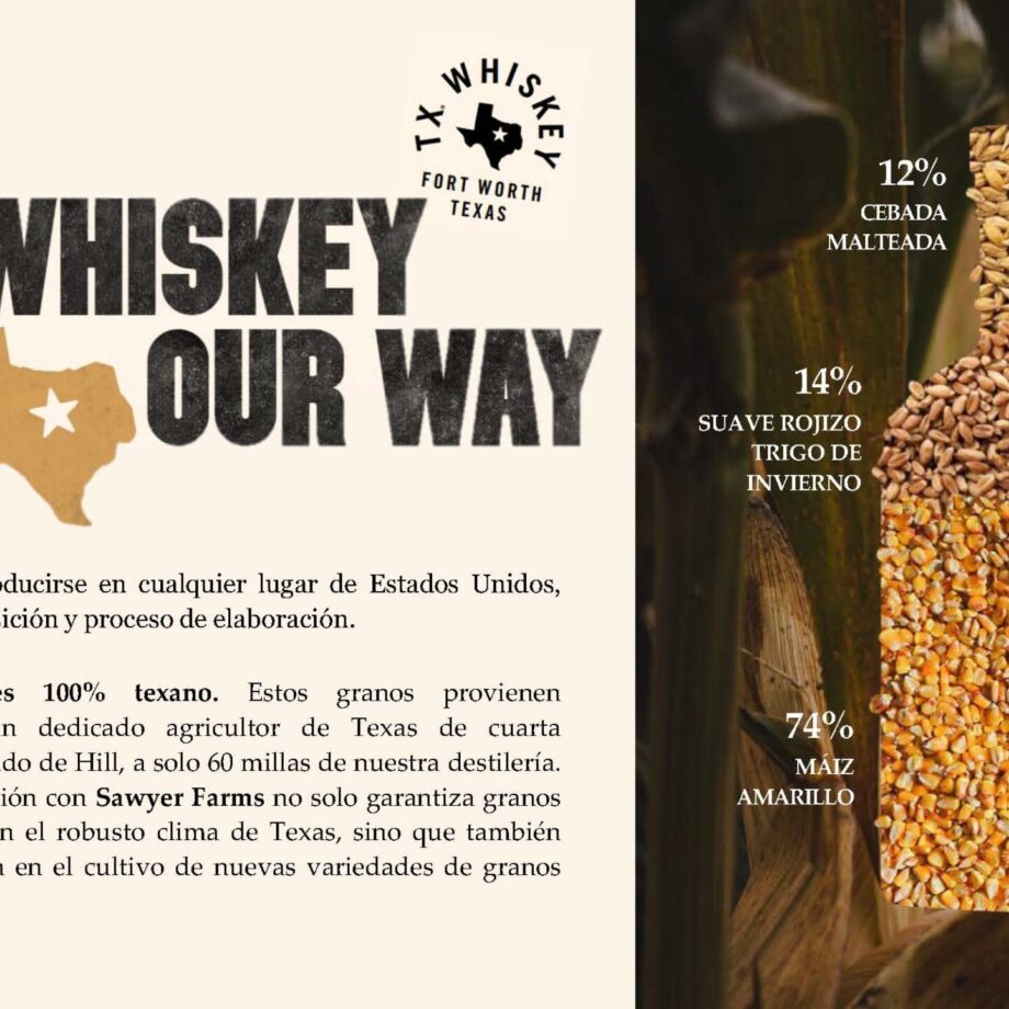 TX Texas Bourbon whiskey 700ml | Whiskypedia