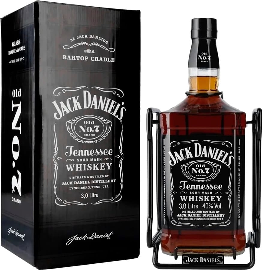 Jack Daniels N°7 3000ml con volcador | Whiskypedia