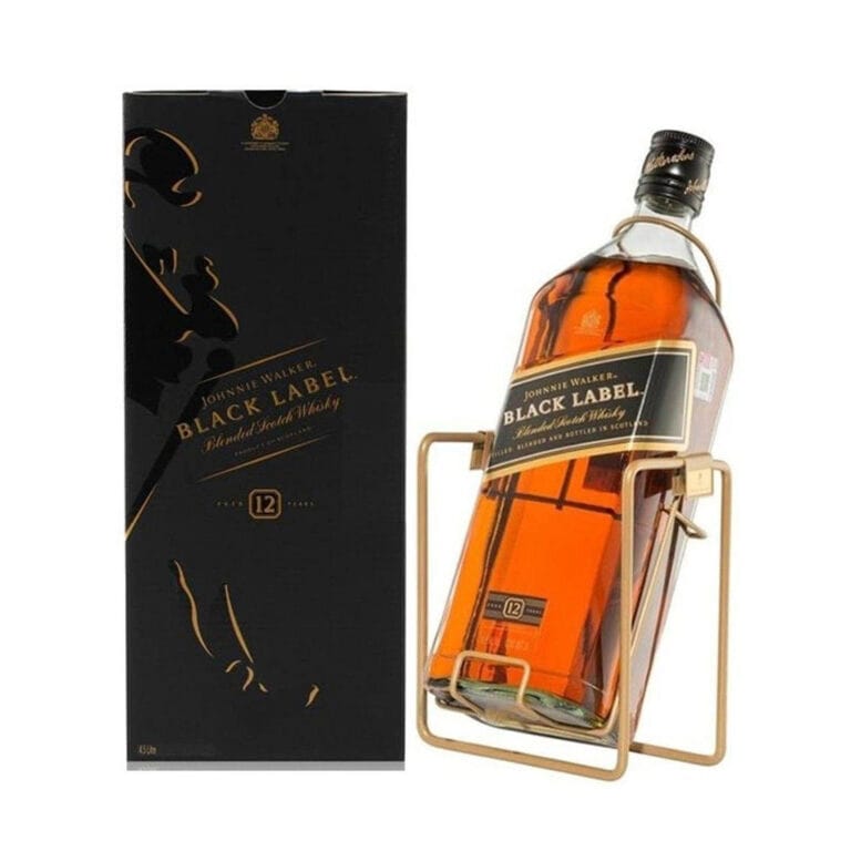 Johnnie Walker Black Label 3000ml con volcador | Whiskypedia