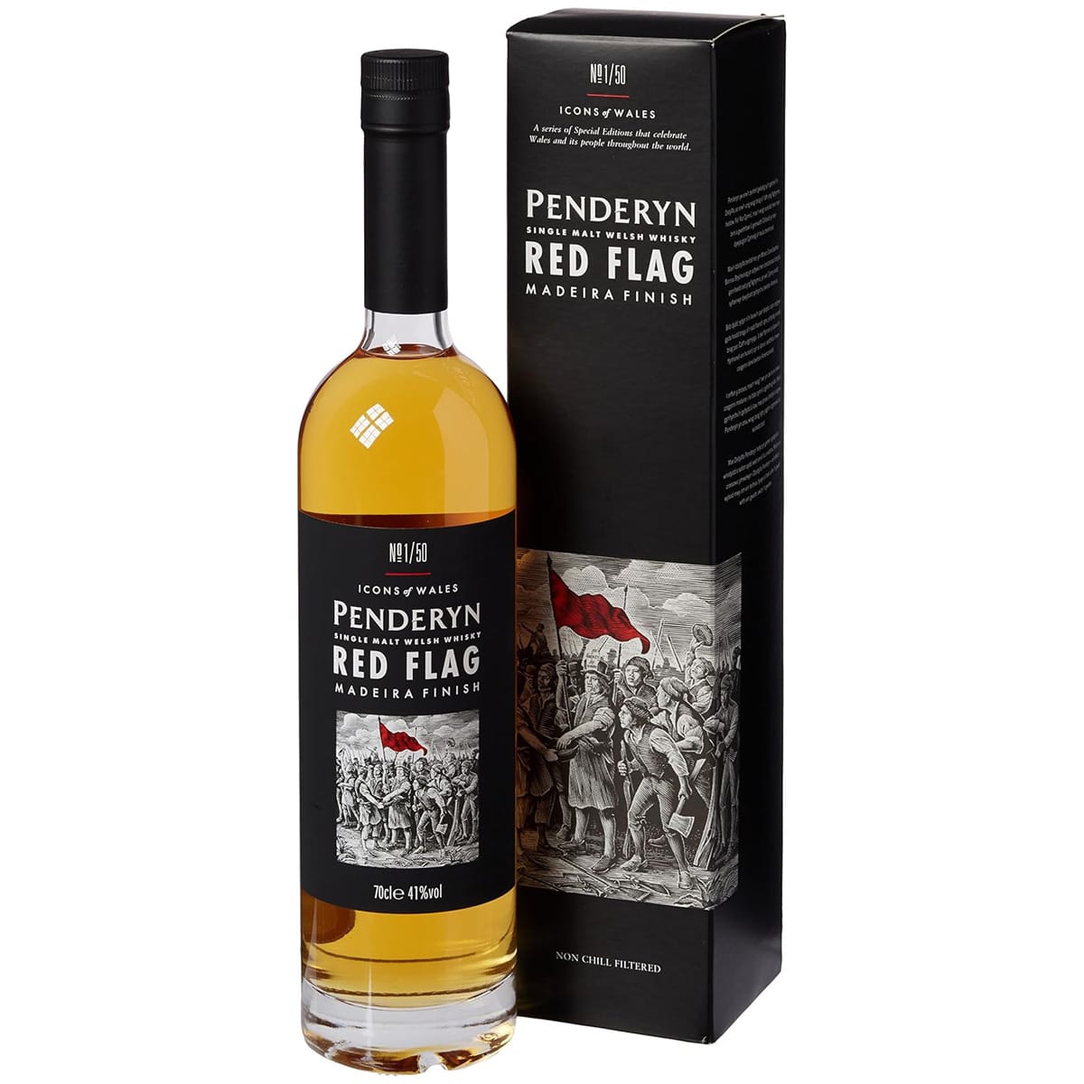 Penderyn Red Flag 700ml | Whiskypedia