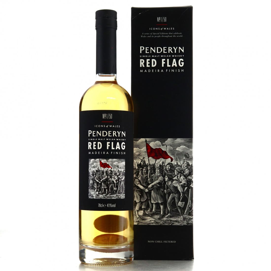 Penderyn Red Flag 700ml | Whiskypedia