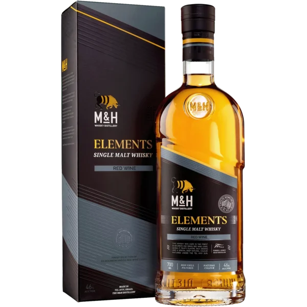 M&H Elements Red wine Cask 700ml | Whiskypedia