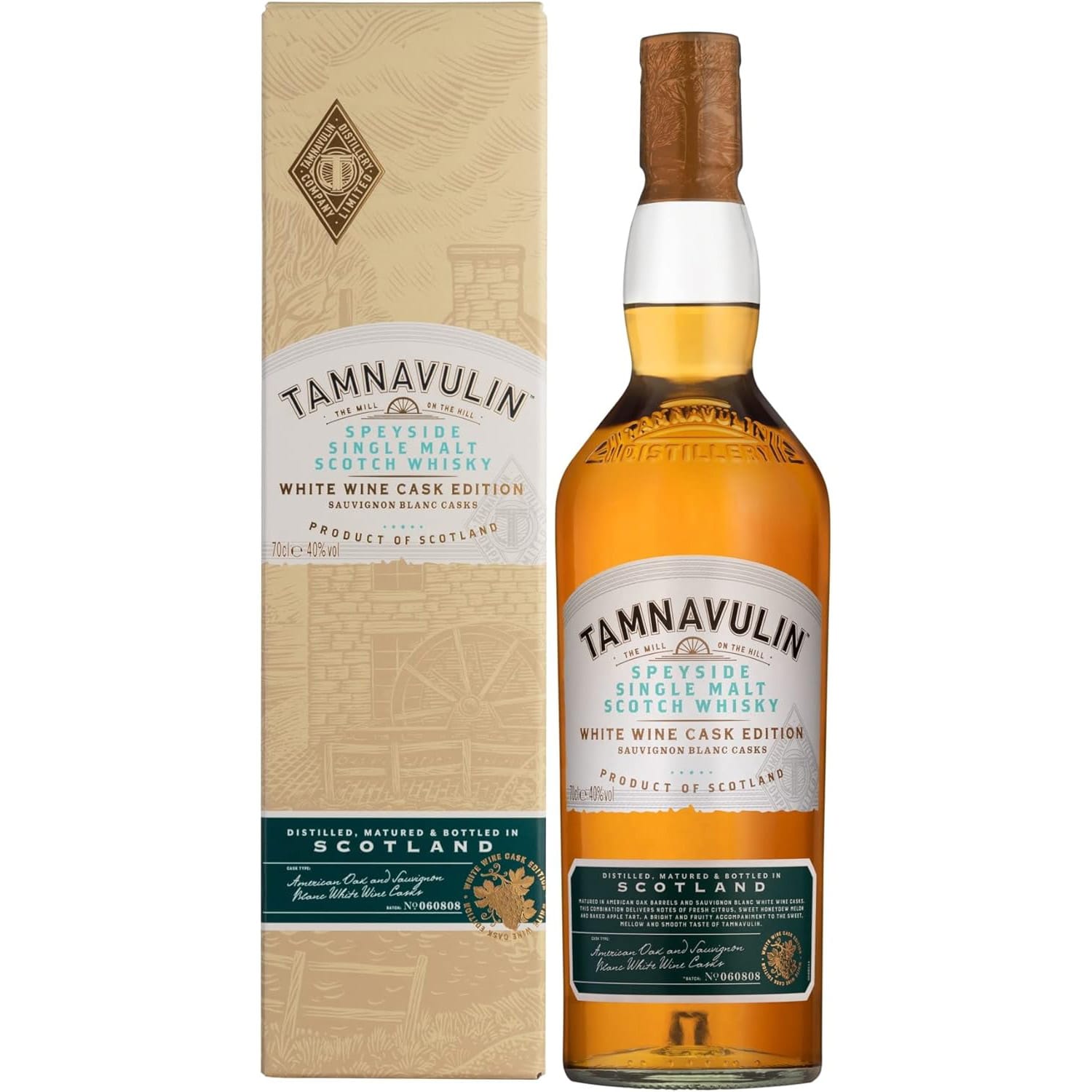 Tamnavulin White Wine Edition Sauvignon Blanc Cask 700ml | Whiskypedia