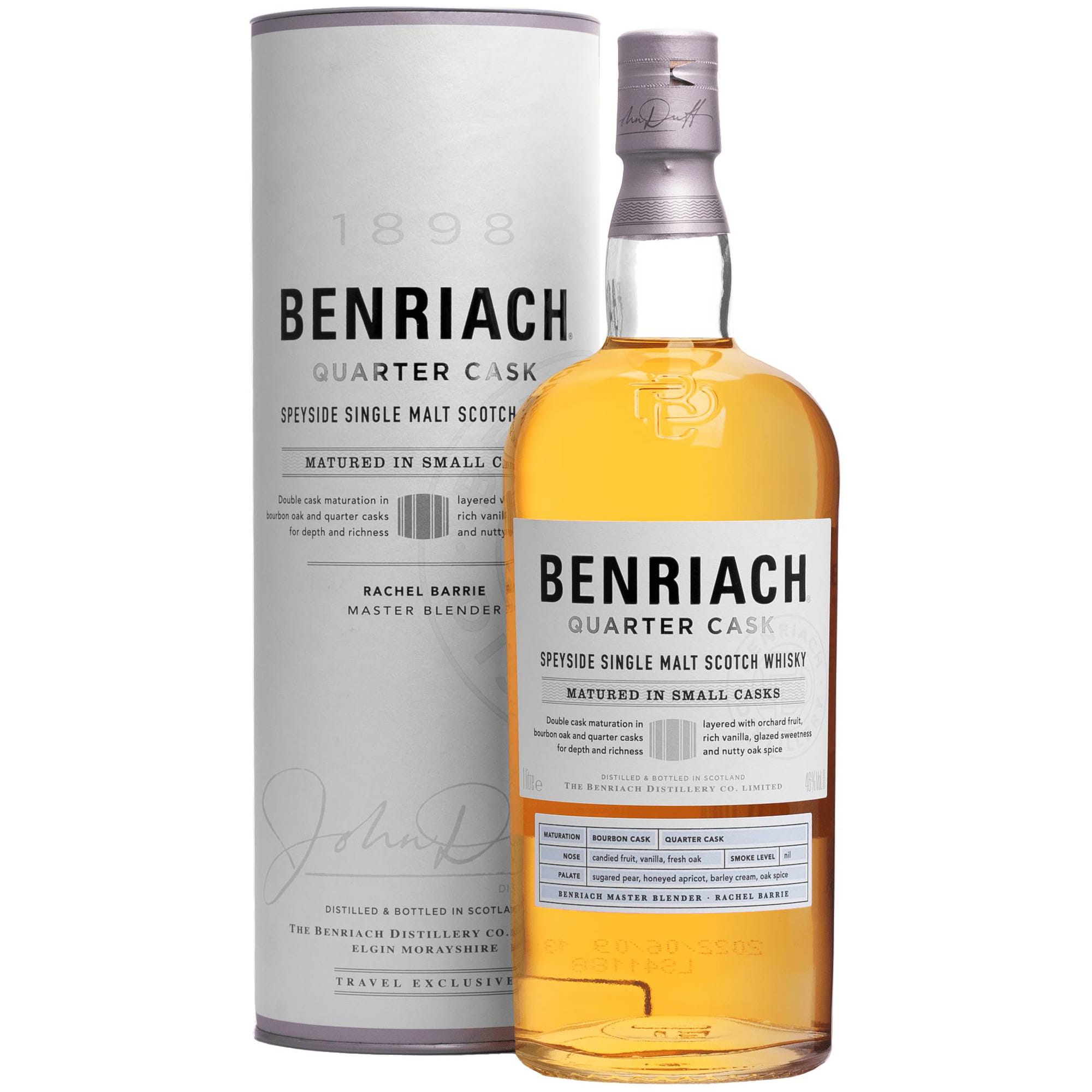Benriach Quarter Cask 1000ml | Whiskypedia