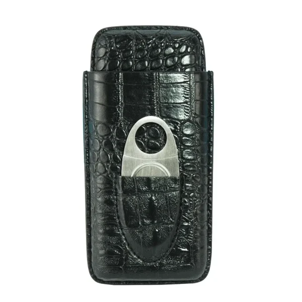 Purera triple color negra con corta cigarro | Whiskypedia